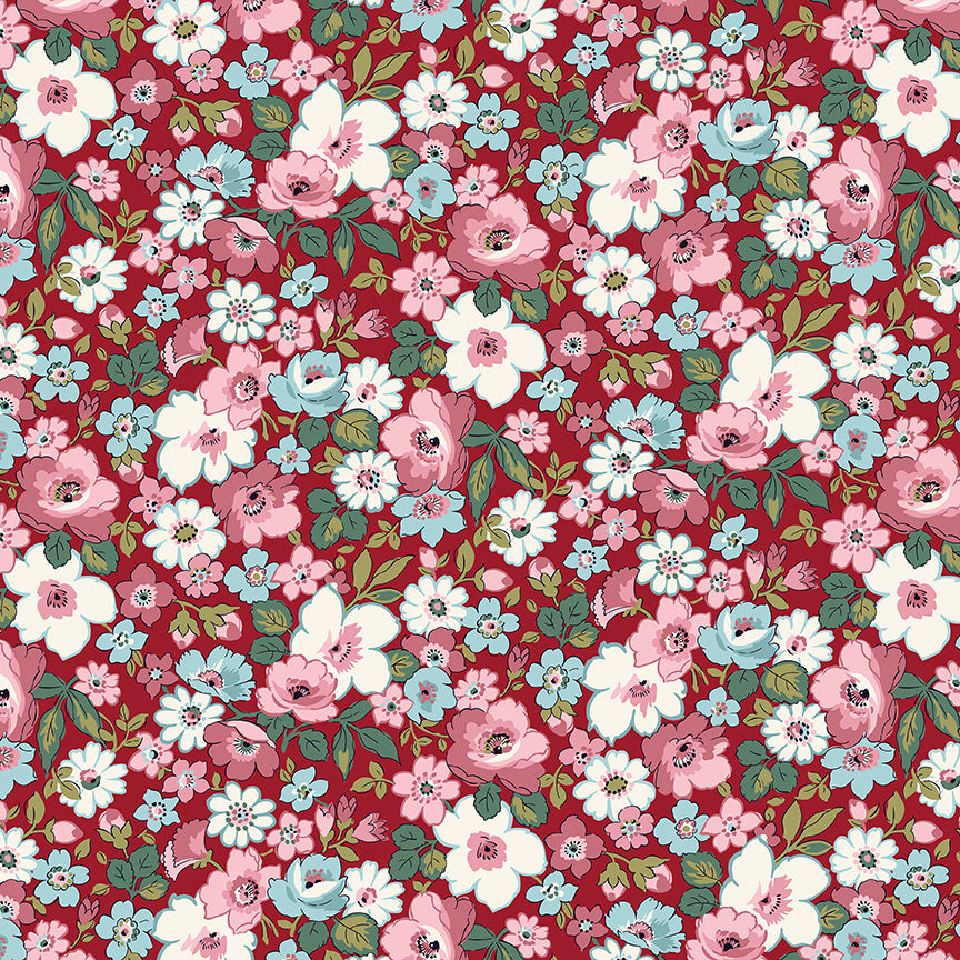 Hedgerow Bloom 4 – Morris Textiles