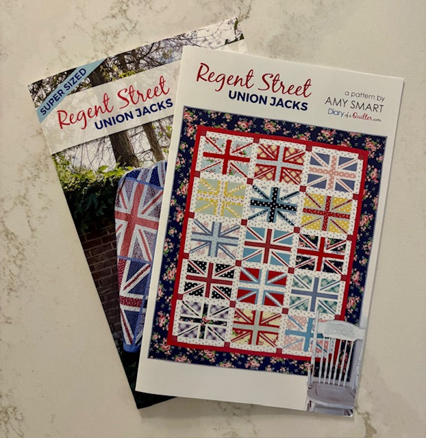Regent Street Union Jacks Pattern – Morris Textiles